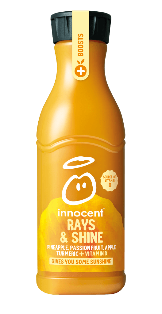 innocent plus - pure juice, botanicals and boosted with vitamins